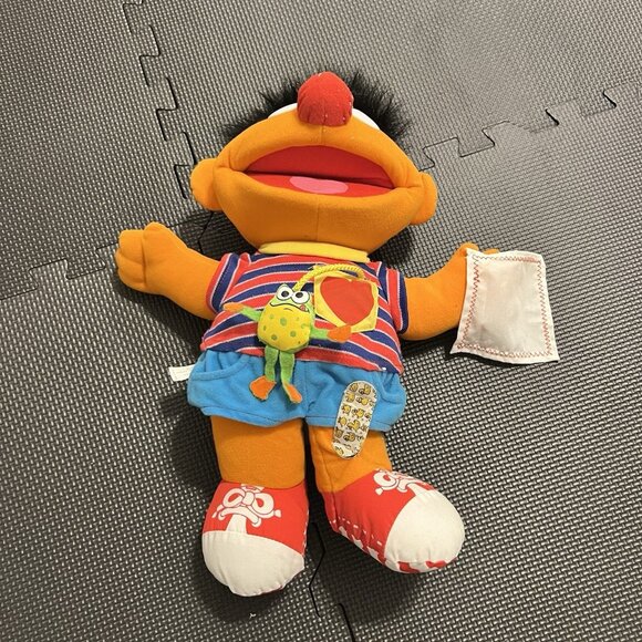 Fisher-Price | Toys | Vintage Sesame Street Checkup Ernie Plush 4 ...